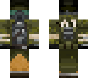 Forest camo NCR veteran ranger | Minecraft Skin