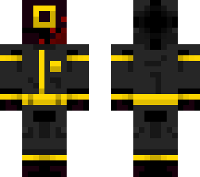 GOLDEN SQUARE GUARD | Minecraft Skin