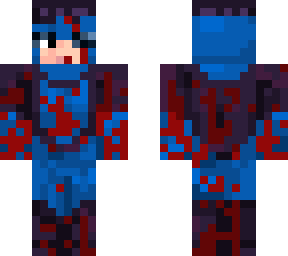 Invincible Blue Suit (Comic-Battle Damage) | Minecraft Skin