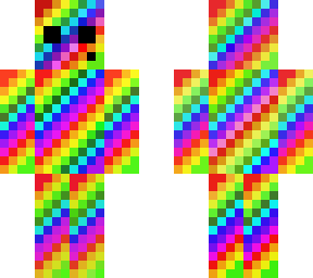 rainbow slime | Minecraft Skins