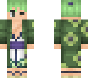 Roronoa Zoro | Minecraft Skin