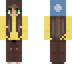 beanie brown hair | Minecraft Skin