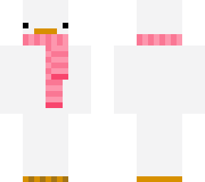 Duck with Scarf (Pink) | Minecraft Skin
