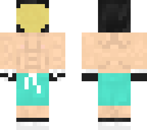shirtless man | Minecraft Skins