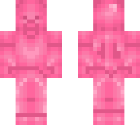 Medium Pink Steve | Minecraft Skin