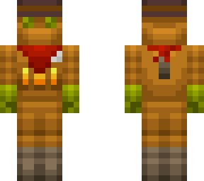 Rusty Steamworld Dig | Minecraft Skin