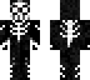 skeleton nerd | Minecraft Skin