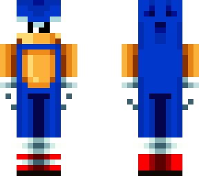 Sonic The Hedgehog | Minecraft Skin