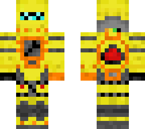 Advanced mining ROBOT Final design wel v4 | Minecraft Skin