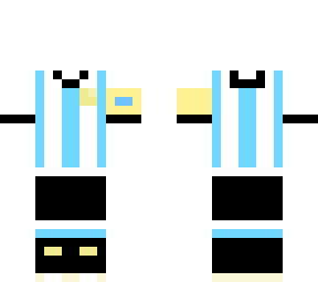 Argentina Soccer Jersey | Minecraft Skin