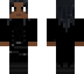 Dreadlocks Frown | Minecraft Skin