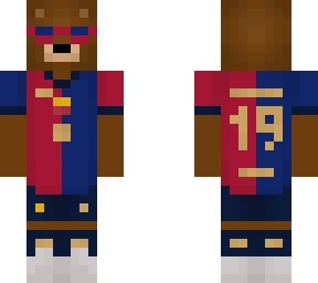 oZoBrr FC Barcelona | Minecraft Skin