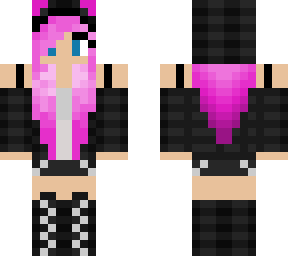 pink girl | Minecraft Skin