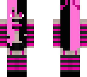 Pink Goth | Minecraft Skin