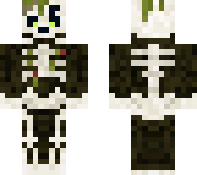 Spruce Skeleton | Minecraft Skin