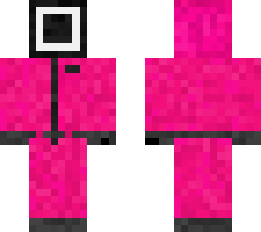 Squid game Square guard | Minecraft Skin