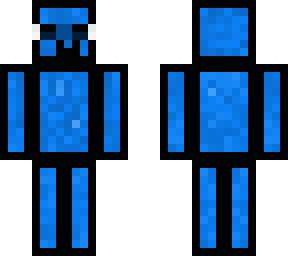 Blue man | Minecraft Skin