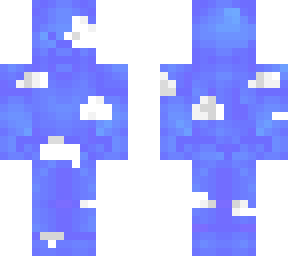 Blue Sky Steve | Minecraft Skin