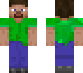 Green Steve | Minecraft Skin