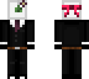 pink suit tea | Minecraft Skin