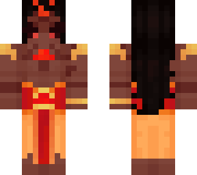 Burning Spice | Minecraft Skin
