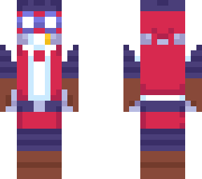 Captain Carl - Brawl Stars | Minecraft Skin