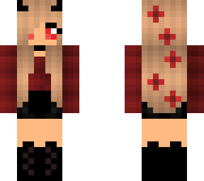 Cute Devil Girl | Minecraft Skin