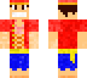 Luffy looking good | Minecraft Skin