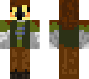 PARROT girl grunge | Minecraft Skin