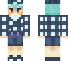 Rei Neon Genesis Evangelion | Minecraft Skin