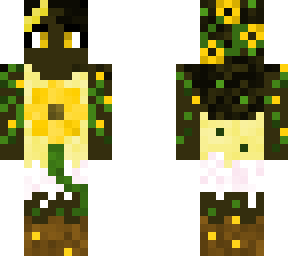 Sunflower Girl | Minecraft Skin