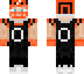 Black Bengals Helmet | Minecraft Skin