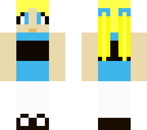 Bubbles - Powerpuff Girl | Minecraft Skin