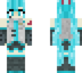 Hatsune Miku | Minecraft Skin