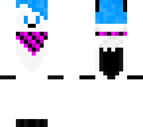 Jace the Blue Raspberry Fox | Minecraft Skin