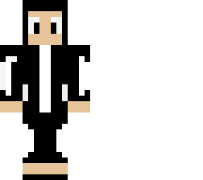 jaket hitam | Minecraft Skin