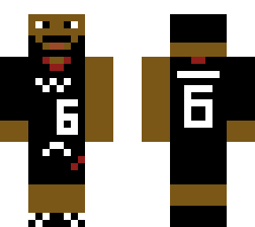 Lebron James HEAT #6 | Minecraft Skin