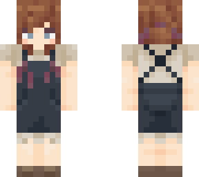 Miel Reverse Overall dress | Minecraft Skin