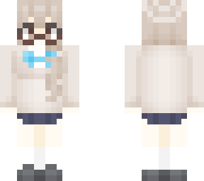 Murokasa Akane(School Uniform) | Minecraft Skin