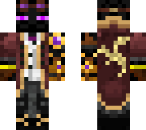 Scientist Enderman Fixed textures | Minecraft Skin