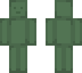 Silly Green Goober Guy | Minecraft Skin