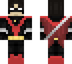 Tim Drake (Red Robin) | Minecraft Skin