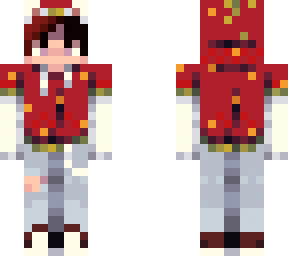 - strawberry milkshake ; remake | Minecraft Skin