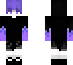 Emo purple | Minecraft Skin