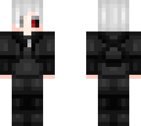 Ken Kaneki - Tokyo Ghoul | Minecraft Skin