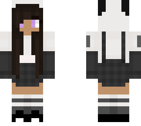 Panda girl | Minecraft Skin