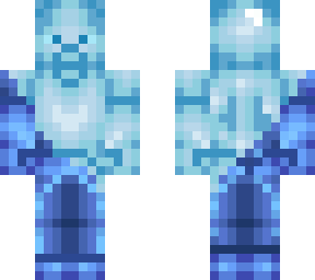 Blue Gem Steve | Minecraft Skin