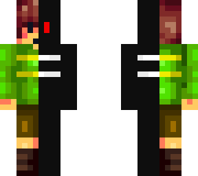 Chara - Glitchtale | Minecraft Skin