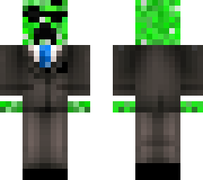 Creeper in a Suit | Minecraft Skin