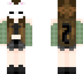 forest cat mask | Minecraft Skin